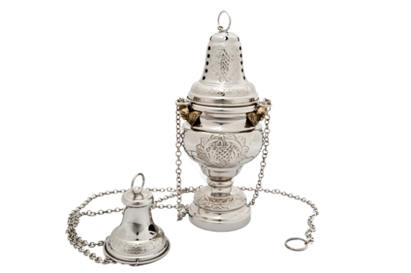 Turíbulo tu02 – 31cm Colonial – Fábrica de Hóstias