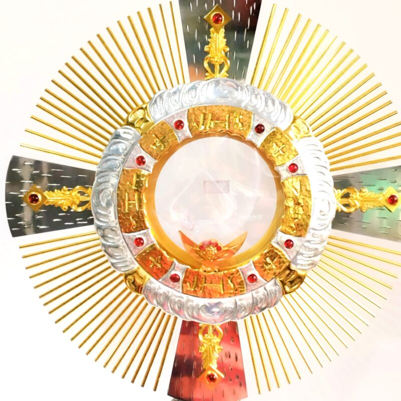 Ostensório it54 - 81 cm - Hóstia 16cm | Fábrica de Hóstias