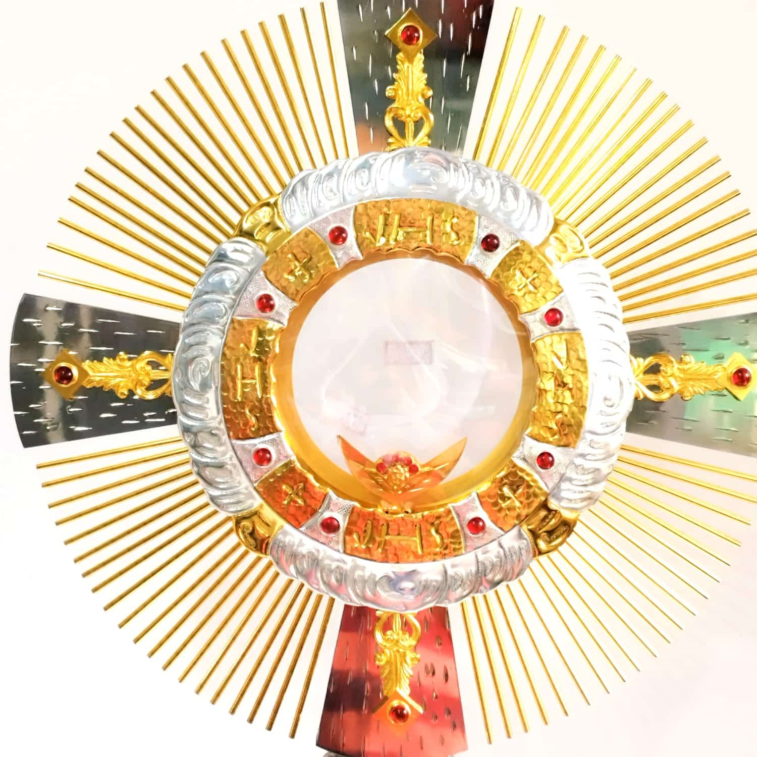 Ostensório it54 - 81 cm - Hóstia 16cm | Fábrica de Hóstias