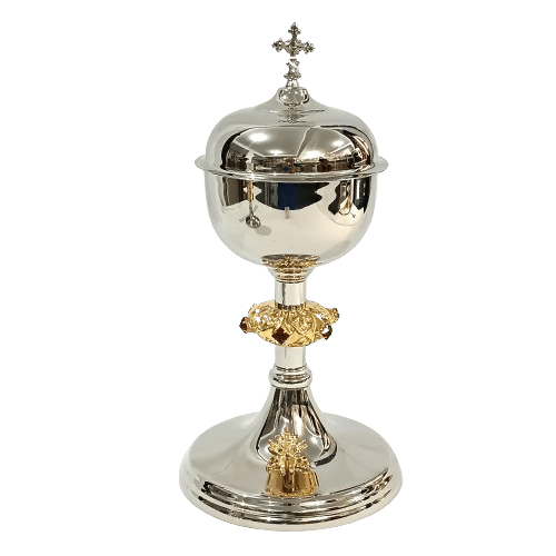 Âmbula São Pedro - 180 partículas Prata | Fábrica de Hóstias