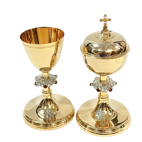 Conjunto Âmbula e Cálice São Pedro – Fábrica de Hóstias