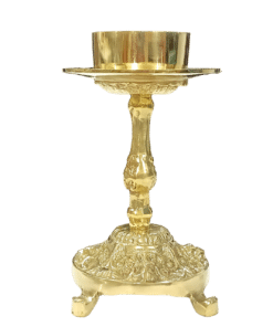 Castiçal dourado – Fábrica de Hóstias