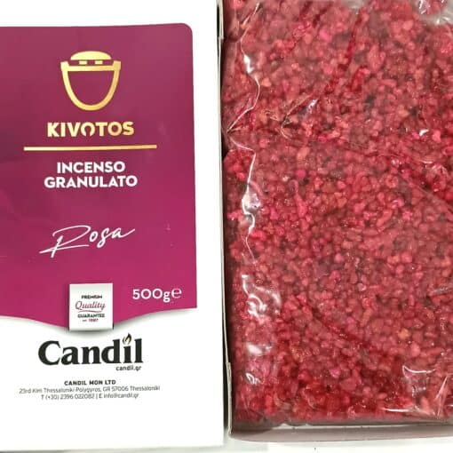 Incenso Rosa 500 gr | Fábrica de Hóstias