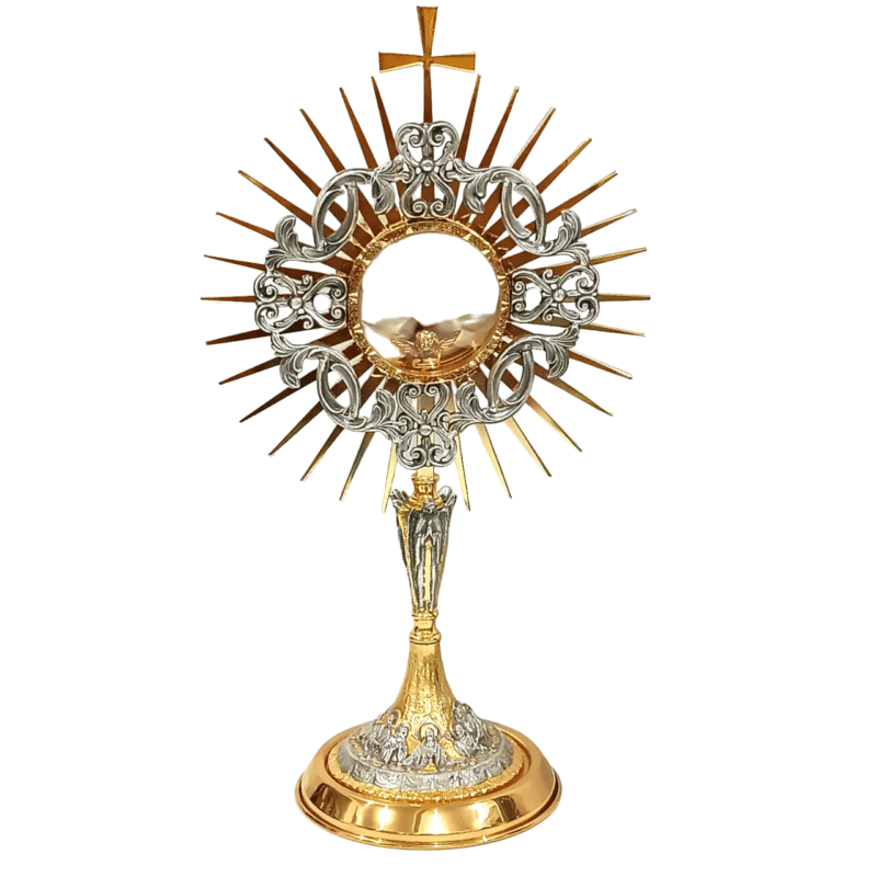 Ostensório it09 Santa Ceia – 46cm | Fábrica de Hóstias
