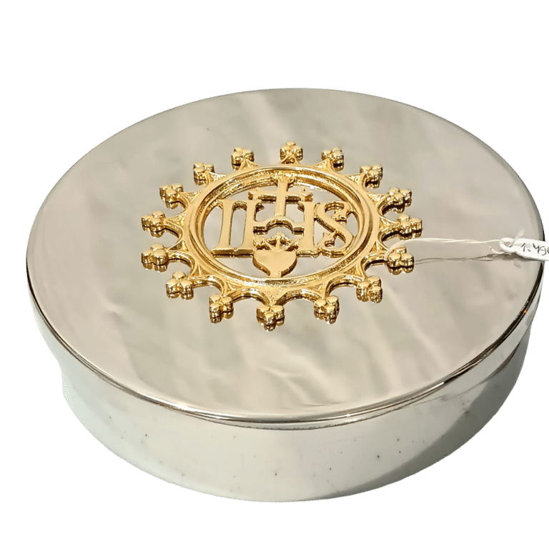 Caixa para Hóstia / Teca 17cm | Fábrica de Hóstias